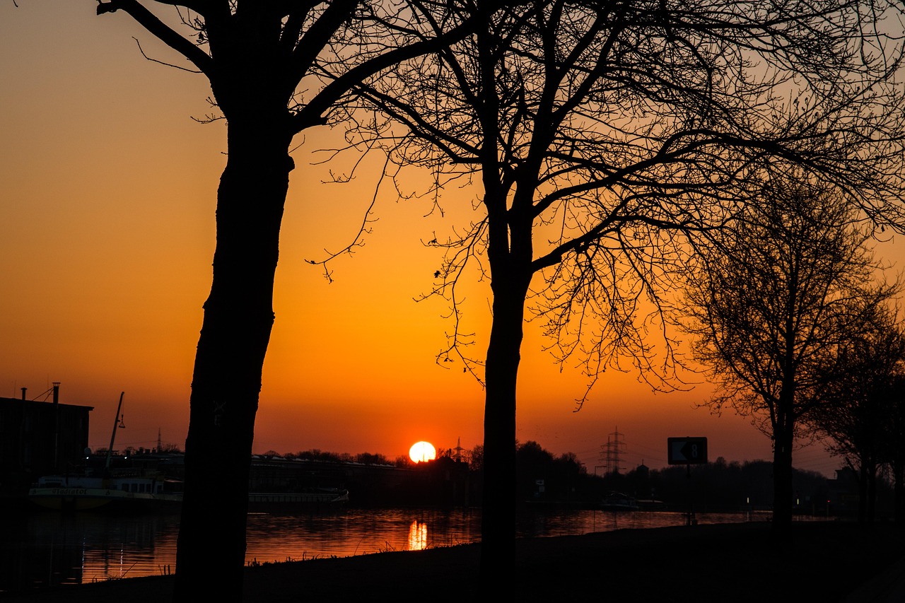 Canal Rhine-Herne Pôr Do Sol - Foto gratuita no Pixabay - Pixabay