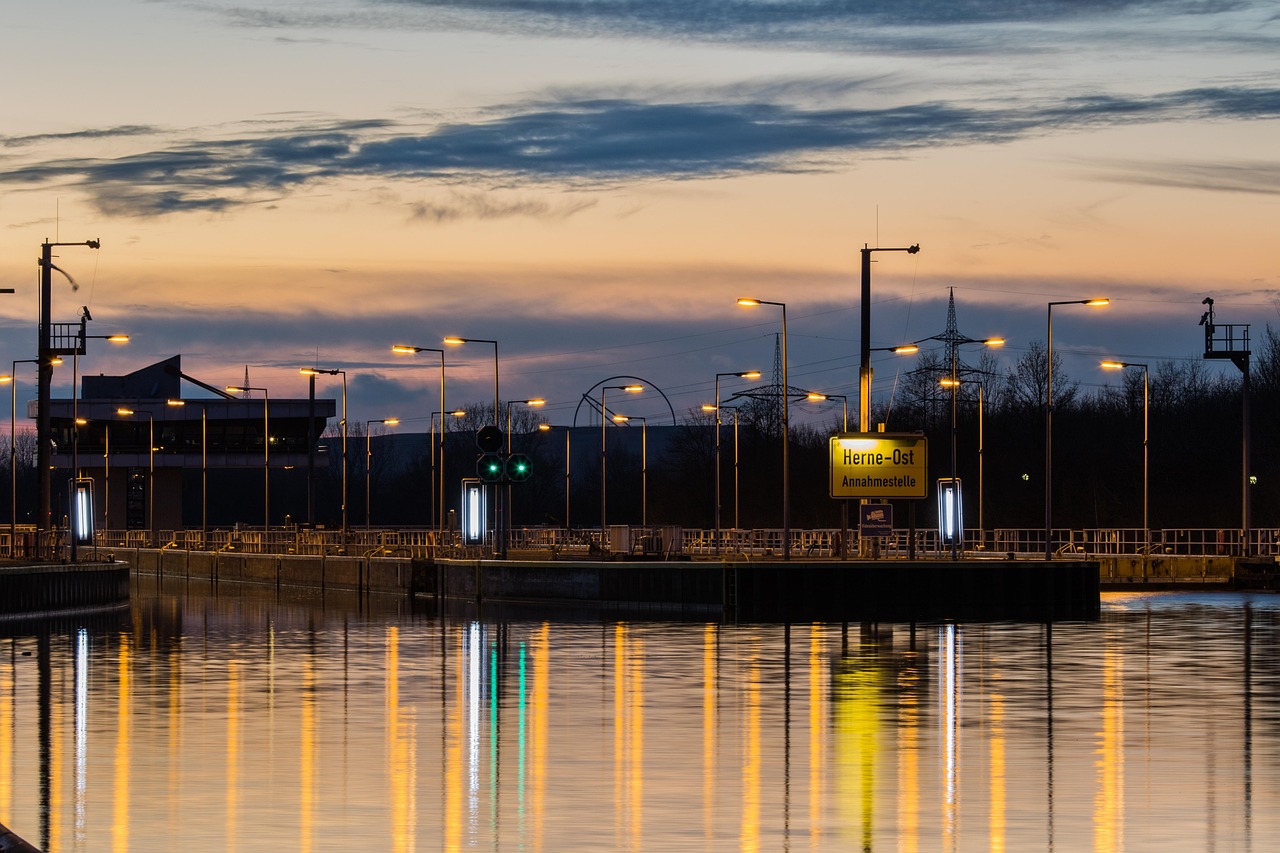 Rhine-Herne Canal Sunrise - Free photo on Pixabay - Pixabay