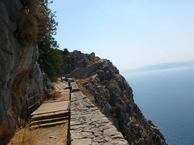 Path On Cliff Sea Rocky - Free photo on Pixabay - Pixabay
