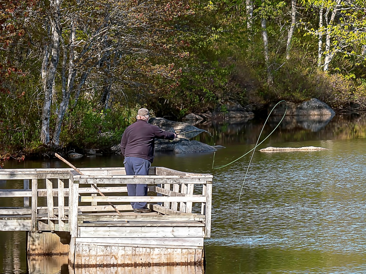 Lake Fishing Fisherman Fly - Free photo on Pixabay - Pixabay
