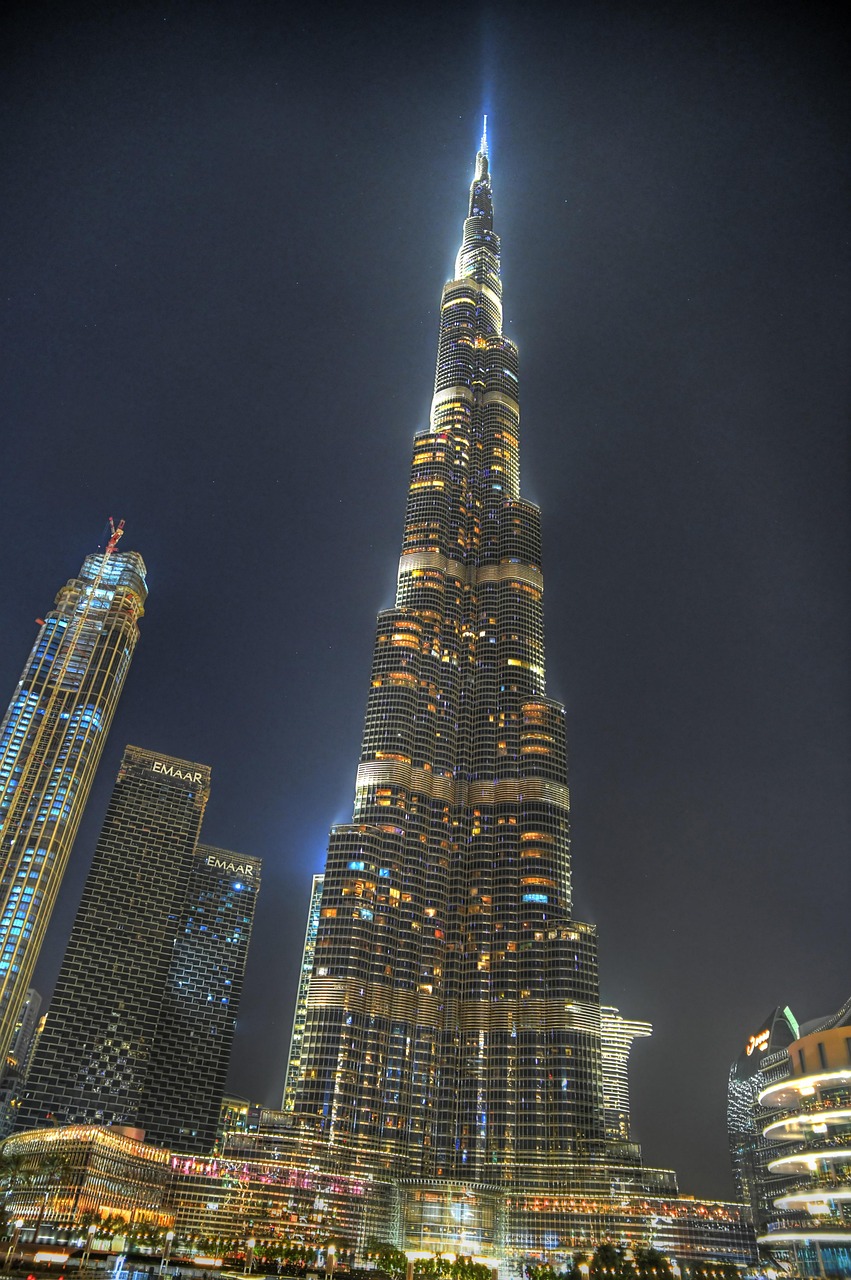 Dubai Burj Khalifa Förenade - Gratis foto på Pixabay - Pixabay