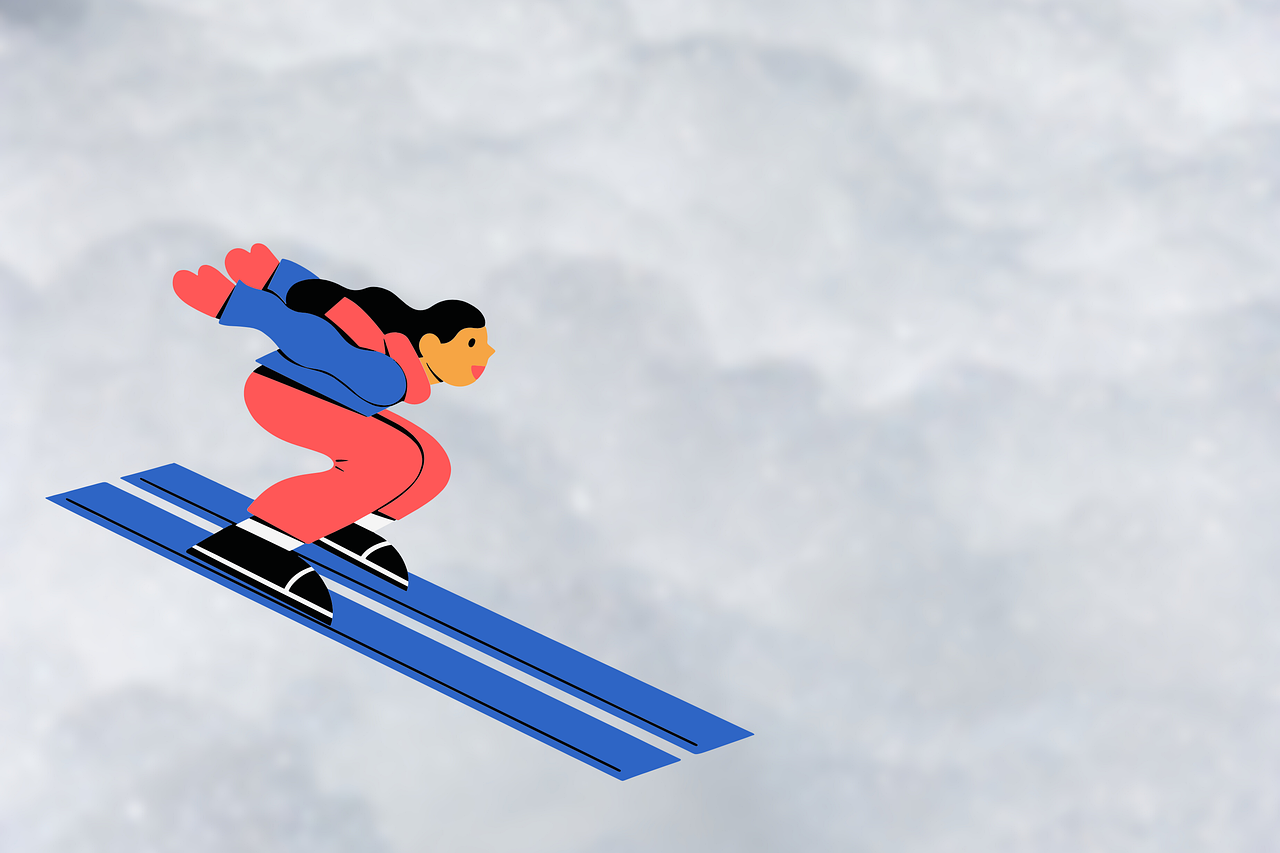 Download To Ski, Skier, To Snow. Royalty-Free Stock Illustration Image ...