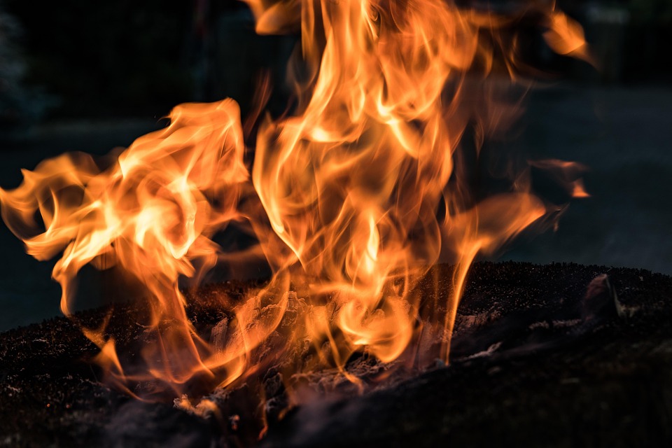 Fire Flames Burn Free Photo On Pixabay