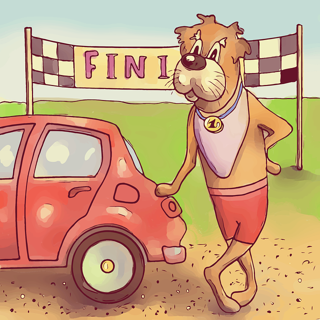 Dog Car Race - Free vector graphic on Pixabay