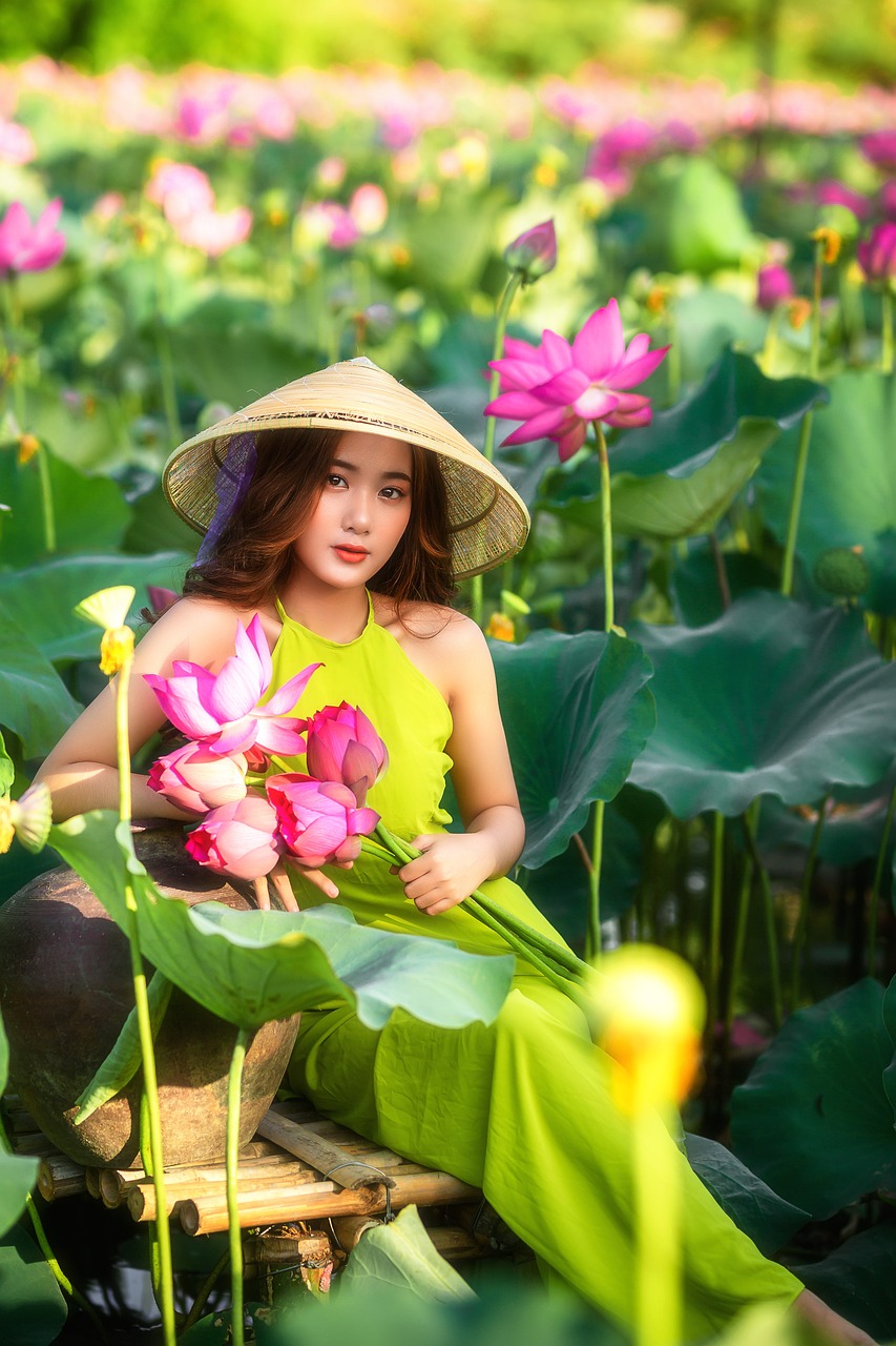 Woman Lotus Beauty - Free photo on Pixabay - Pixabay