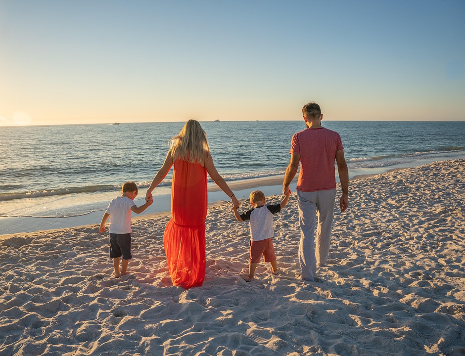 Family Beach Ocean - Free photo on Pixabay - Pixabay