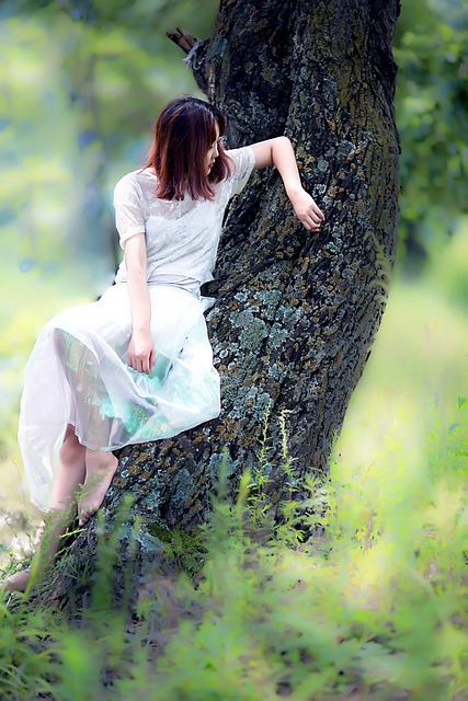 Woman Forest Tree - Free photo on Pixabay - Pixabay