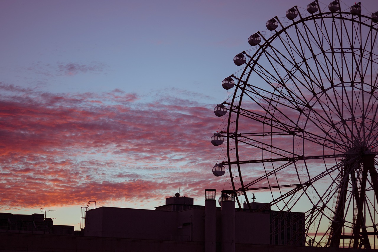 Ferris Wheel City Asaka - Free photo on Pixabay