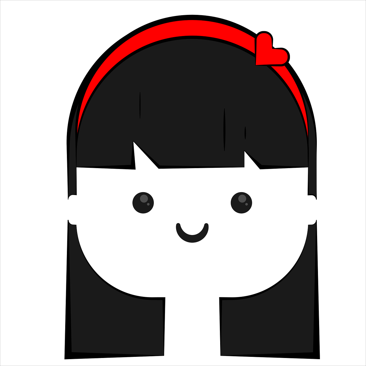 Linda Niña Rostro Parte - Gráficos vectoriales gratis en Pixabay - Pixabay