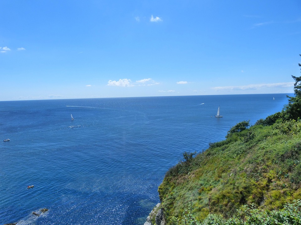 Sea View From Cliff - Free photo on Pixabay - Pixabay