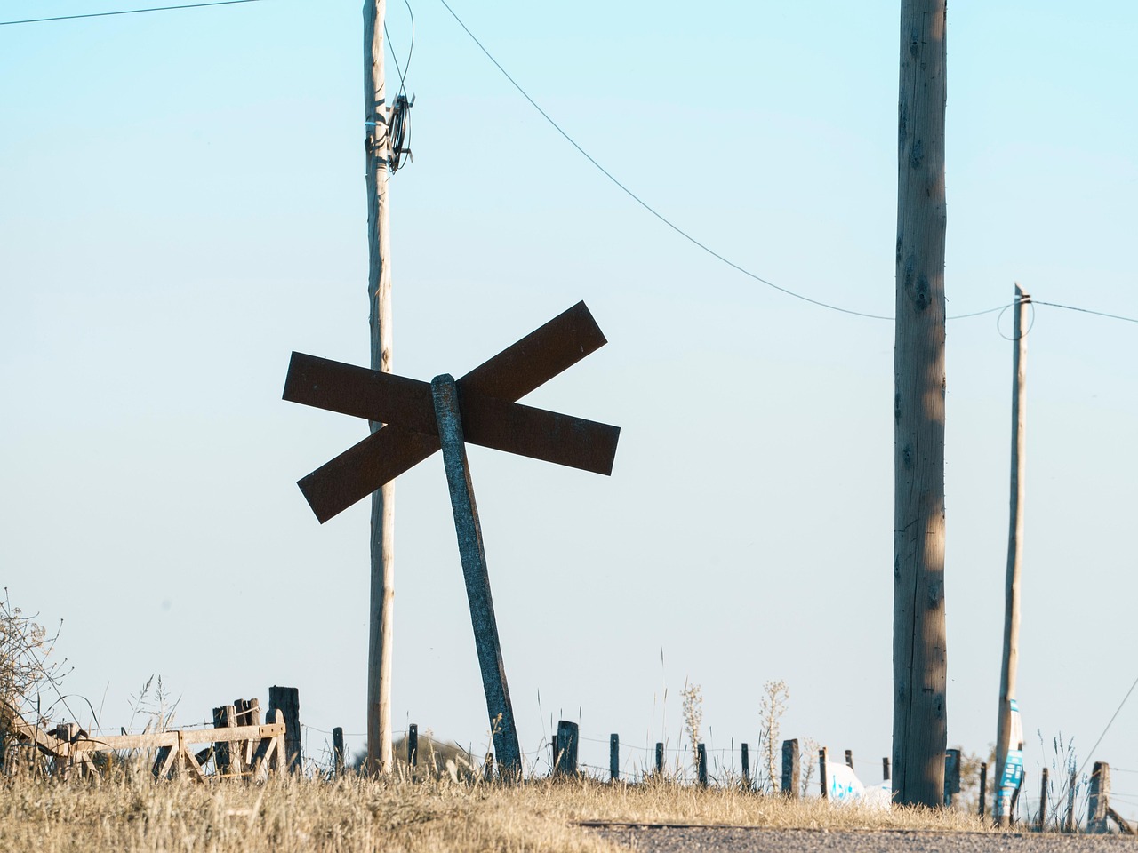 Train Track Road Sign Countryside - Free photo on Pixabay