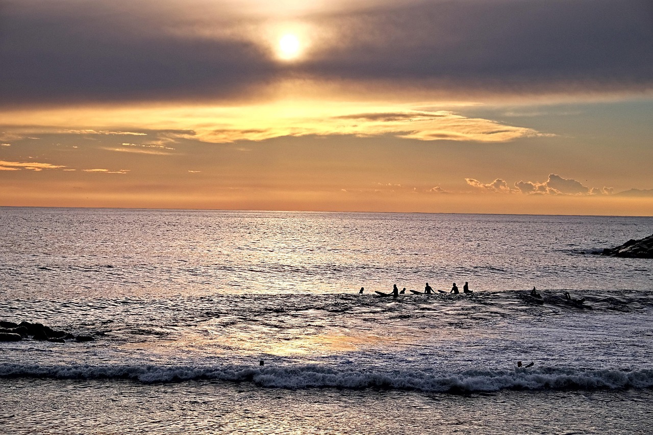 Sea Waves Sunset - Free photo on Pixabay