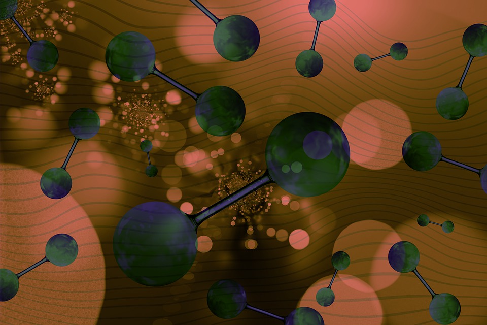 Download Chemistry, Molecules, Particles. Royalty-Free Stock ...