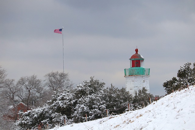 Winter Nature Lighthouse - Free photo on Pixabay