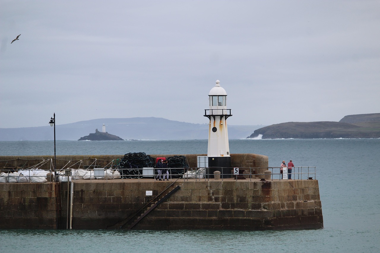 Lighthouse Harbour Cliffs - Free photo on Pixabay - Pixabay