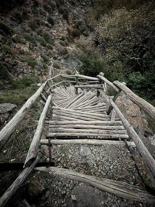 Crete Richis Gorge Stairs - Free photo on Pixabay - Pixabay