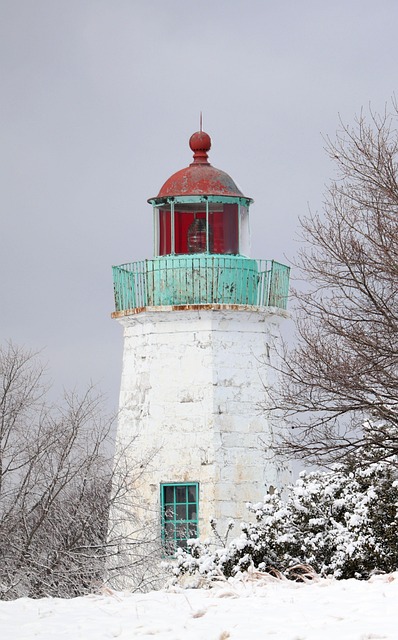 Lighthouse Building Winter - Free photo on Pixabay