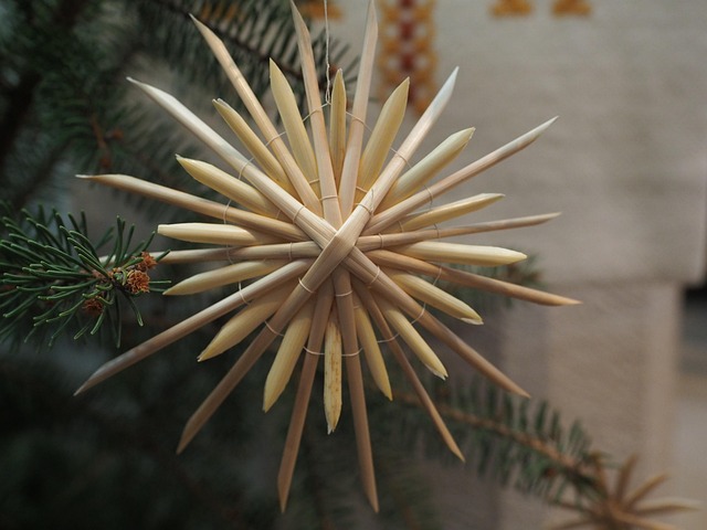 Strohstern Star Christmas Tree - Free photo on Pixabay - Pixabay