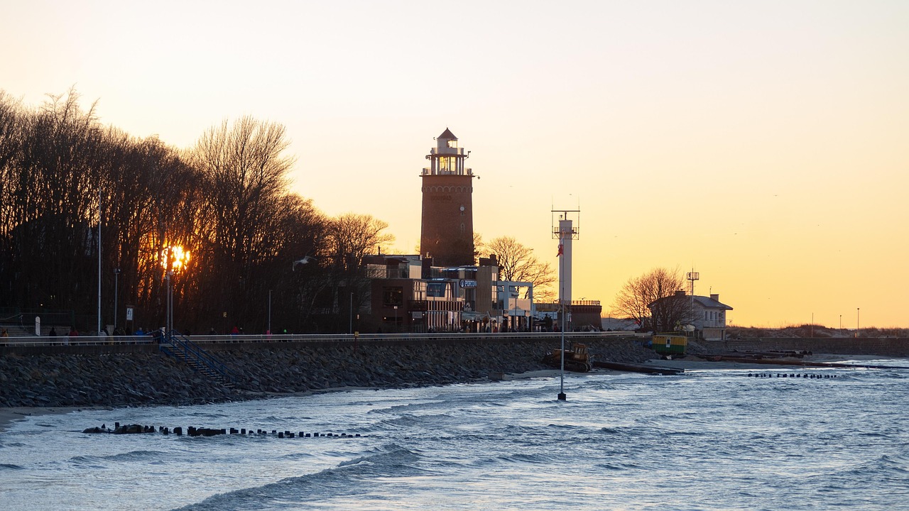 Lighthouse Sunset Sea - Free photo on Pixabay
