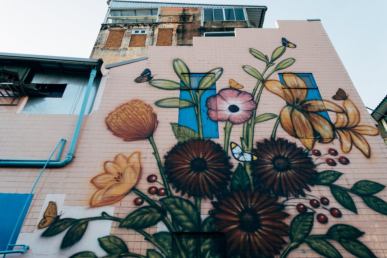 Fleur Graffiti Loger - Photo gratuite sur Pixabay - Pixabay