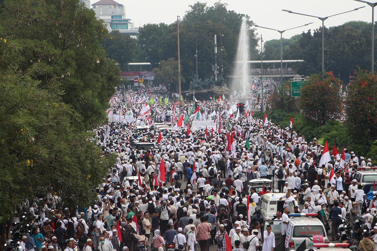 Demonstration Jakarta Crowd - Free photo on Pixabay