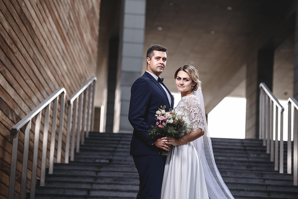 Wedding Couple Portrait - Free photo on Pixabay