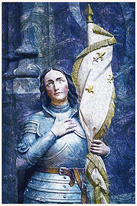 Jeanne D'Arc La France Drapeau - Image gratuite sur Pixabay