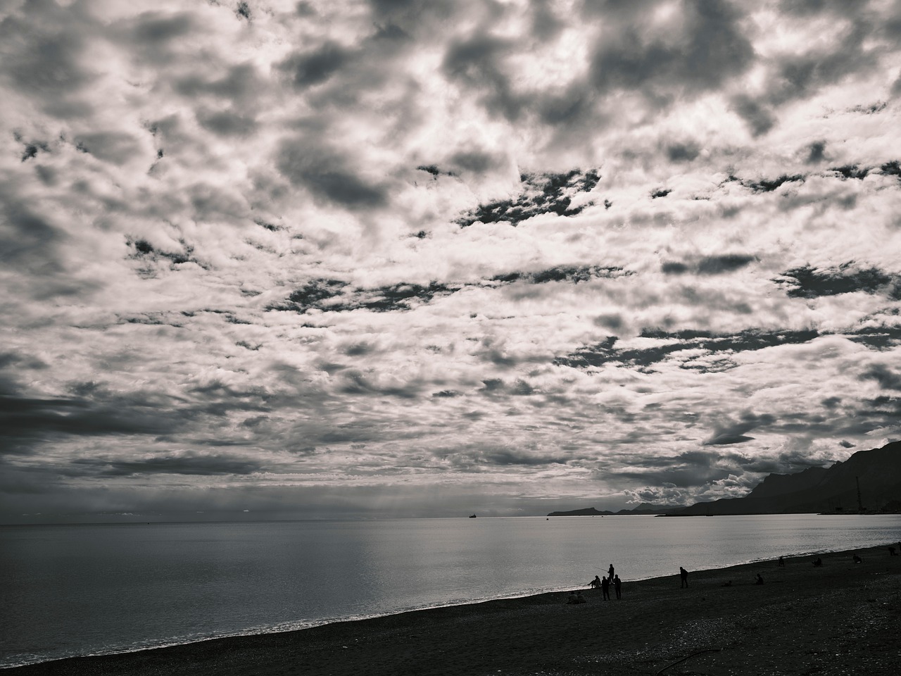 Mar Nubes Playa - Foto gratis en Pixabay - Pixabay