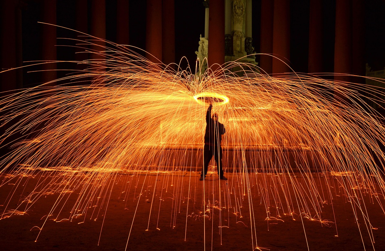 Light Painting Chispas Fuego - Foto gratis en Pixabay - Pixabay
