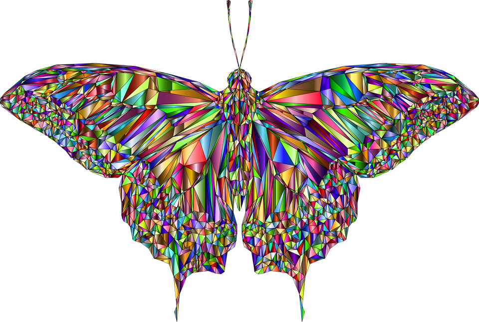 Download Butterfly, Nature, Low Poly. Royalty-Free Vector Graphic - Pixabay