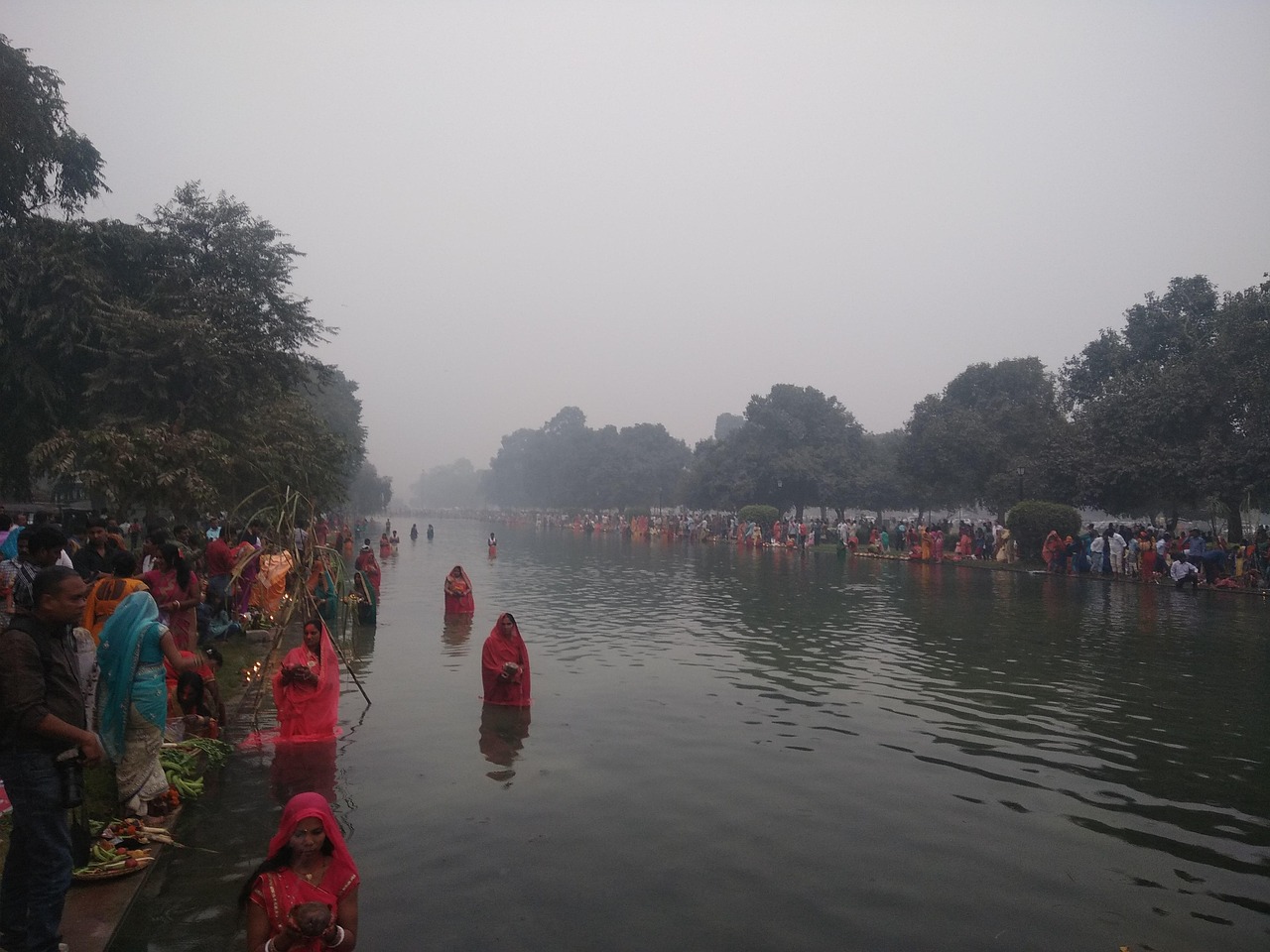 Yamuna River Chath Puja Pollution - Free photo on Pixabay - Pixabay