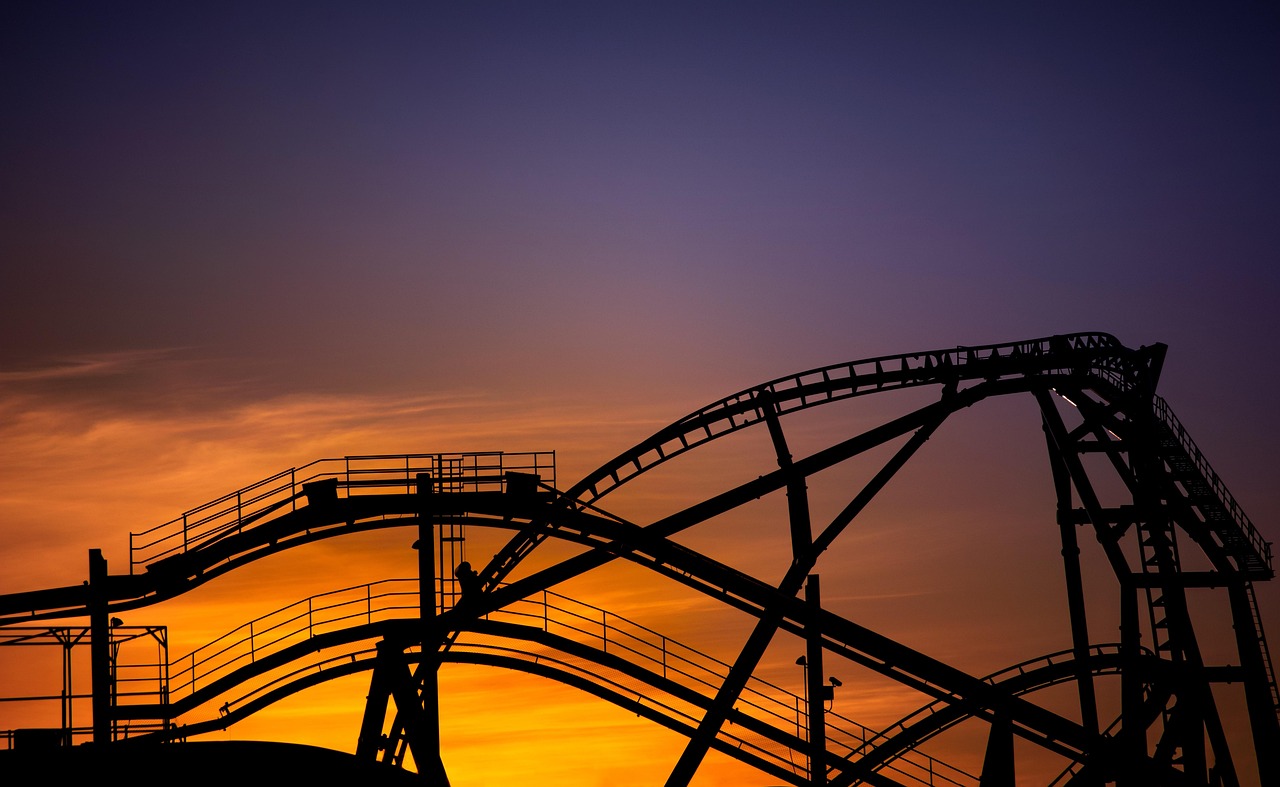 Freizeitpark Achterbahn Fahrt - Kostenloses Foto auf Pixabay - Pixabay