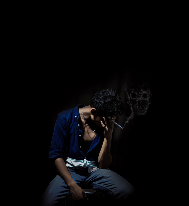 Merokok Tengkorak Rokok - Foto gratis di Pixabay