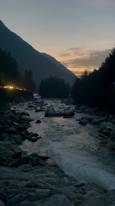 Nature Stream Sunset - Free photo on Pixabay - Pixabay
