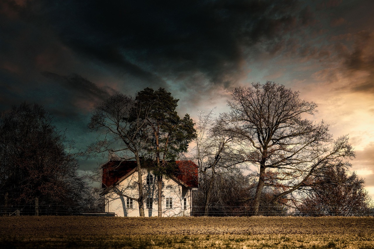 Country House Trees Fields - Free photo on Pixabay - Pixabay