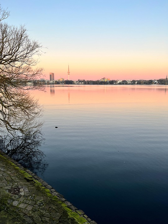 Hamburg Alster Binnenalster - Ingyenes fotó a Pixabay-en - Pixabay