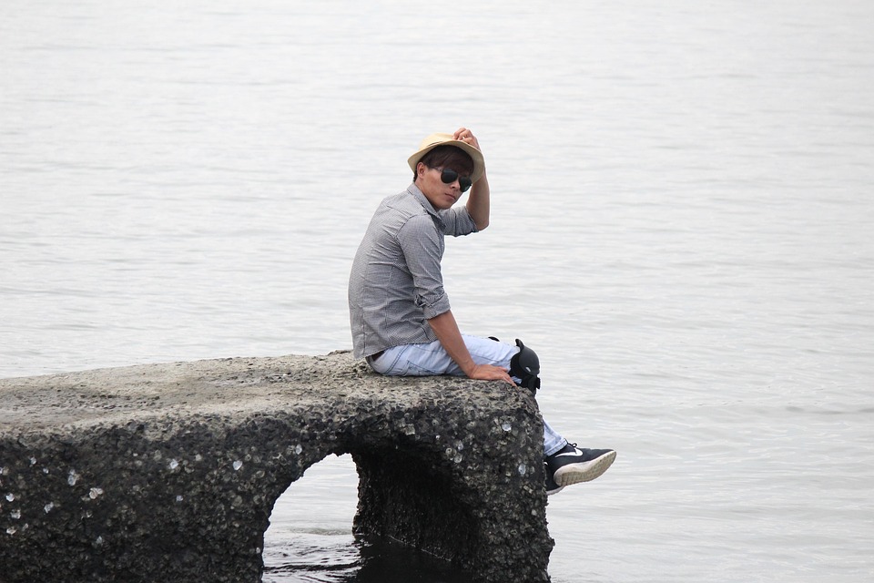 Man Beach Sea - Free photo on Pixabay