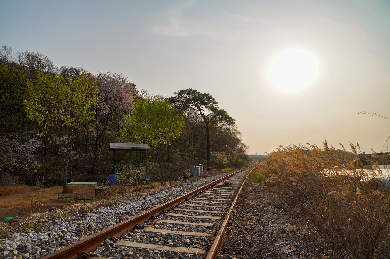 Railroad Tracks Nature Spring - Free photo on Pixabay