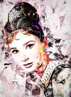 10+ Free Audrey Hepburn & Actress Illustrations - Pixabay
