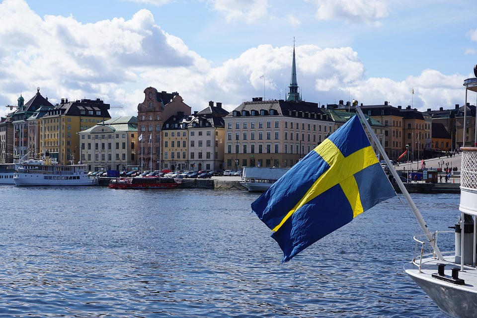 Stockholm Schweden Flagge - Kostenloses Foto auf Pixabay