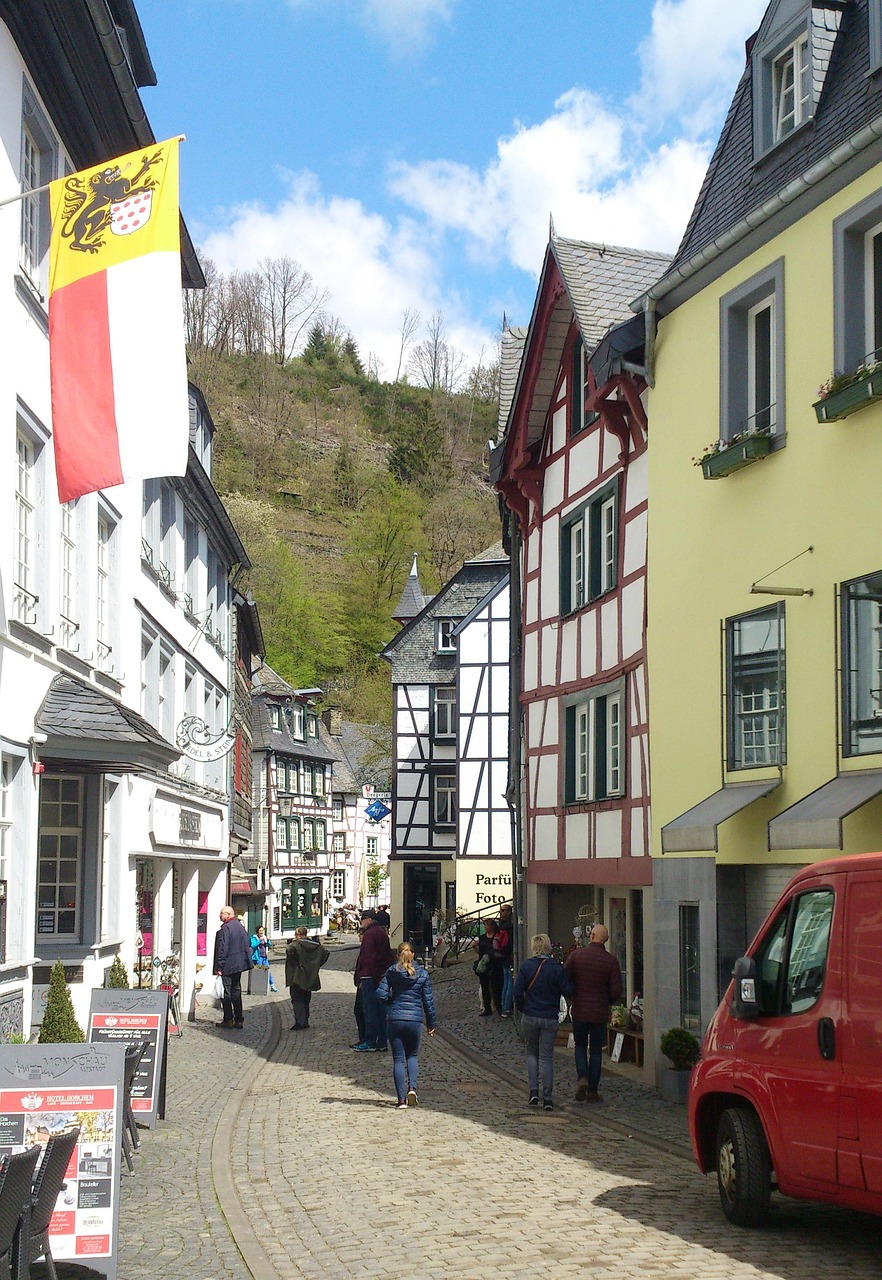 Monschau Eifel Pueblo - Foto gratis en Pixabay