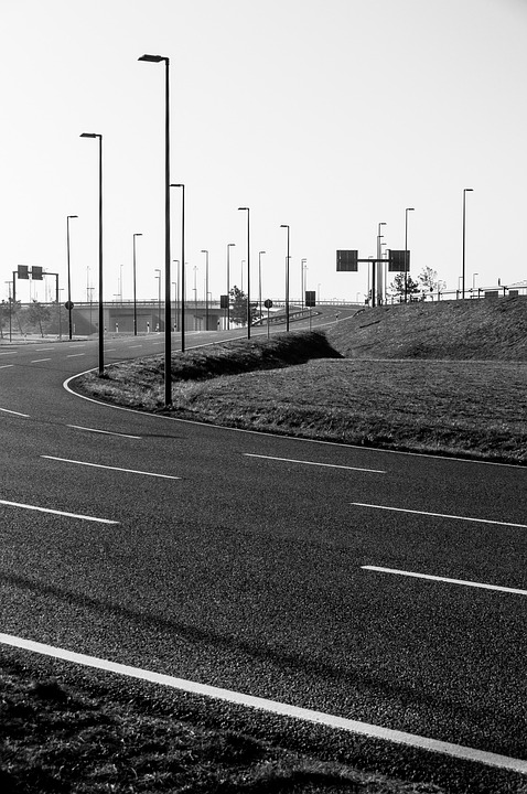 Road Highway Monochrome - Free photo on Pixabay - Pixabay