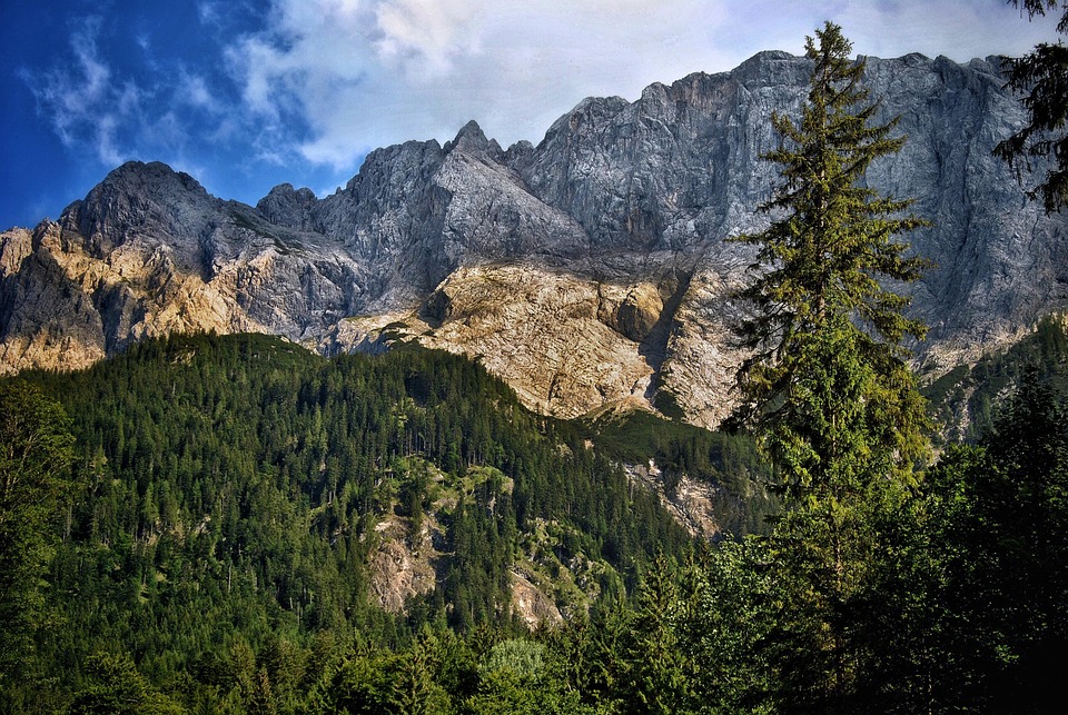 Zugspitze Massif Alps Landscape - Free photo on Pixabay