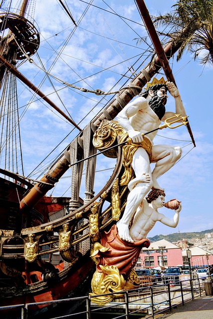 Barco Neptuno Genova Puerto Antico - Foto gratis en Pixabay