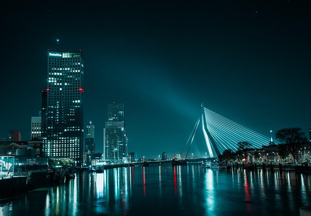 Rotterdam City Night - Free photo on Pixabay - Pixabay