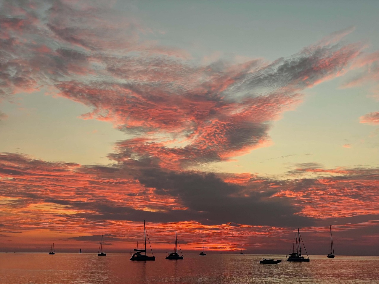 Le Coucher Du Soleil Ciel Mer - Photo gratuite sur Pixabay - Pixabay