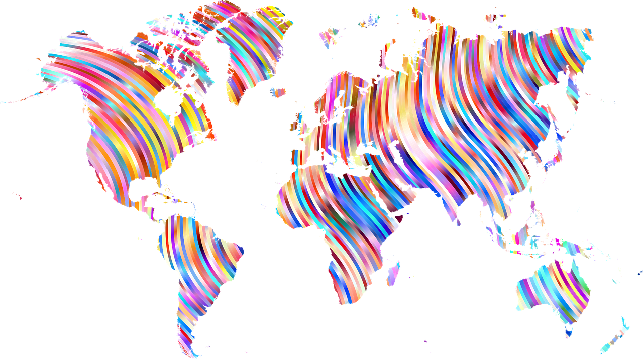 40,000+ Free Colored World Map & Map Images - Pixabay