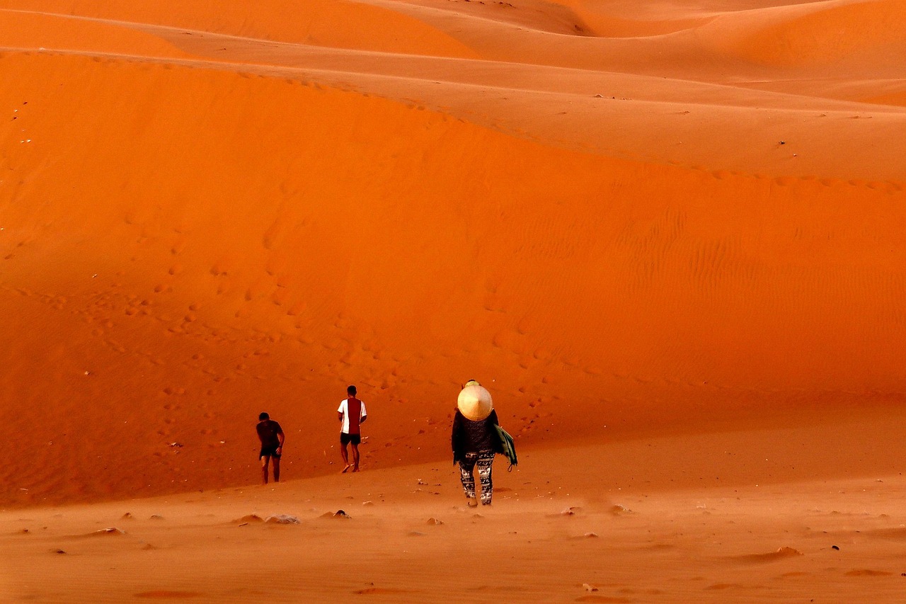 Desert Sand Dunes Red - Free photo on Pixabay