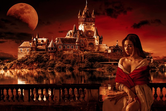 Women Sad Castle - Free image on Pixabay