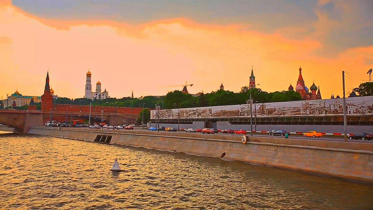 Rivière Russie Moscou Le Coucher - Photo gratuite sur Pixabay - Pixabay